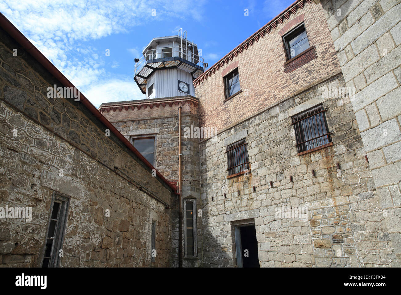 The exterior walls of the Eastern State Penitentiary, built in 1829 ...