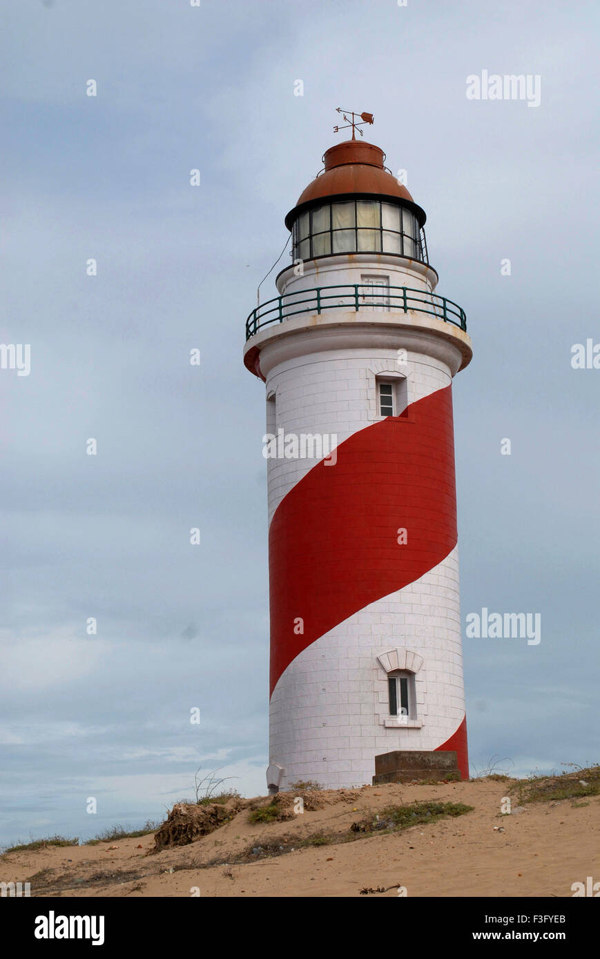 Old light house at Tiruchendur ; Tamil Nadu ; India Stock Photo - Alamy