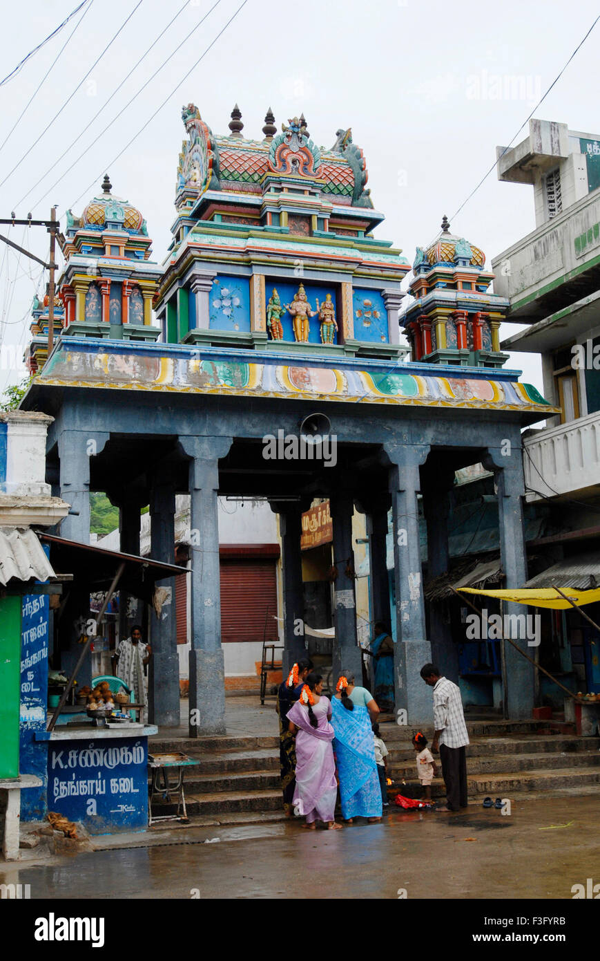 South Indian Temple Mandapam High Resolution Stock Photography and ...