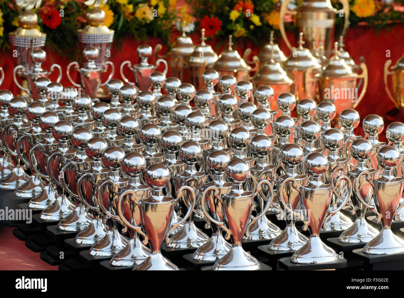 Medals arranged on table ; India ; Asia Stock Photo - Alamy