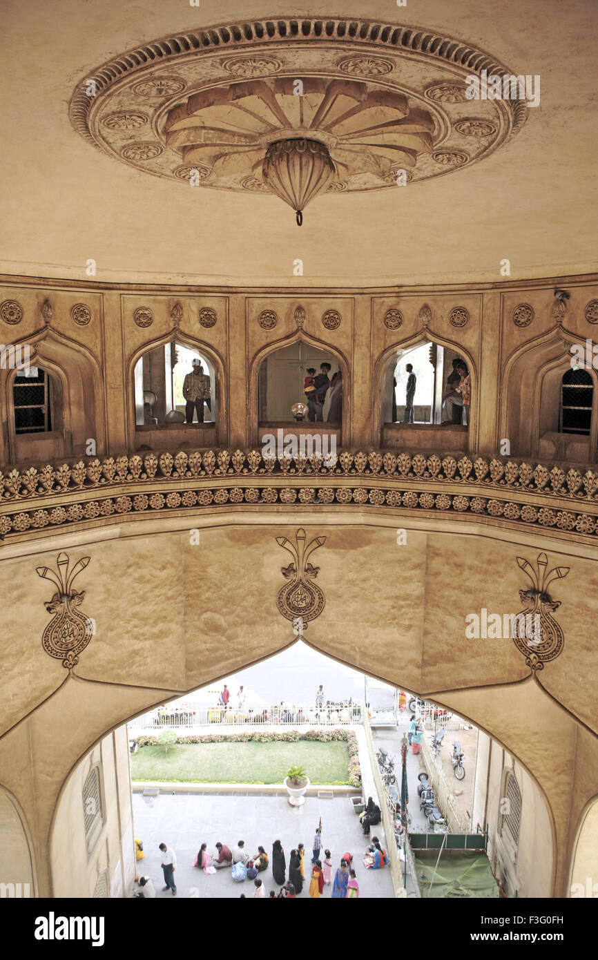 Charminar built by Mohammed quli qutb shah in 1591 standing 56 meter ...
