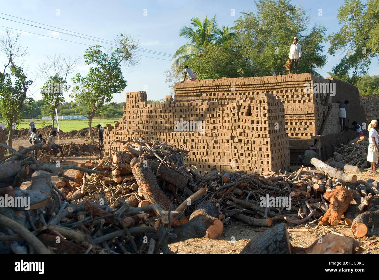 Brick Kiln India High Resolution Stock Photography and Images - Alamy