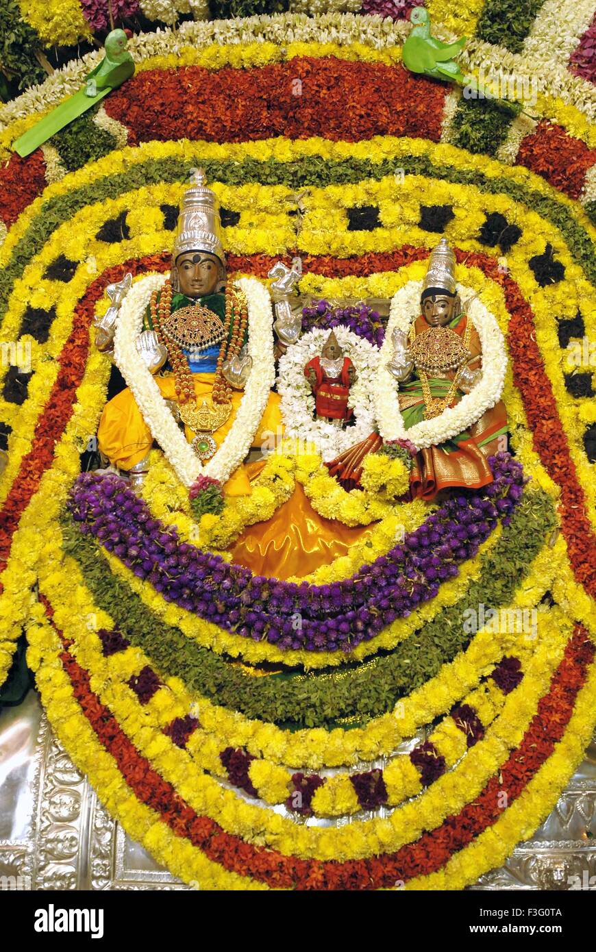 Somaskanda Shiva Parvati son Skanda mounted river Rishaba Ganesh ...