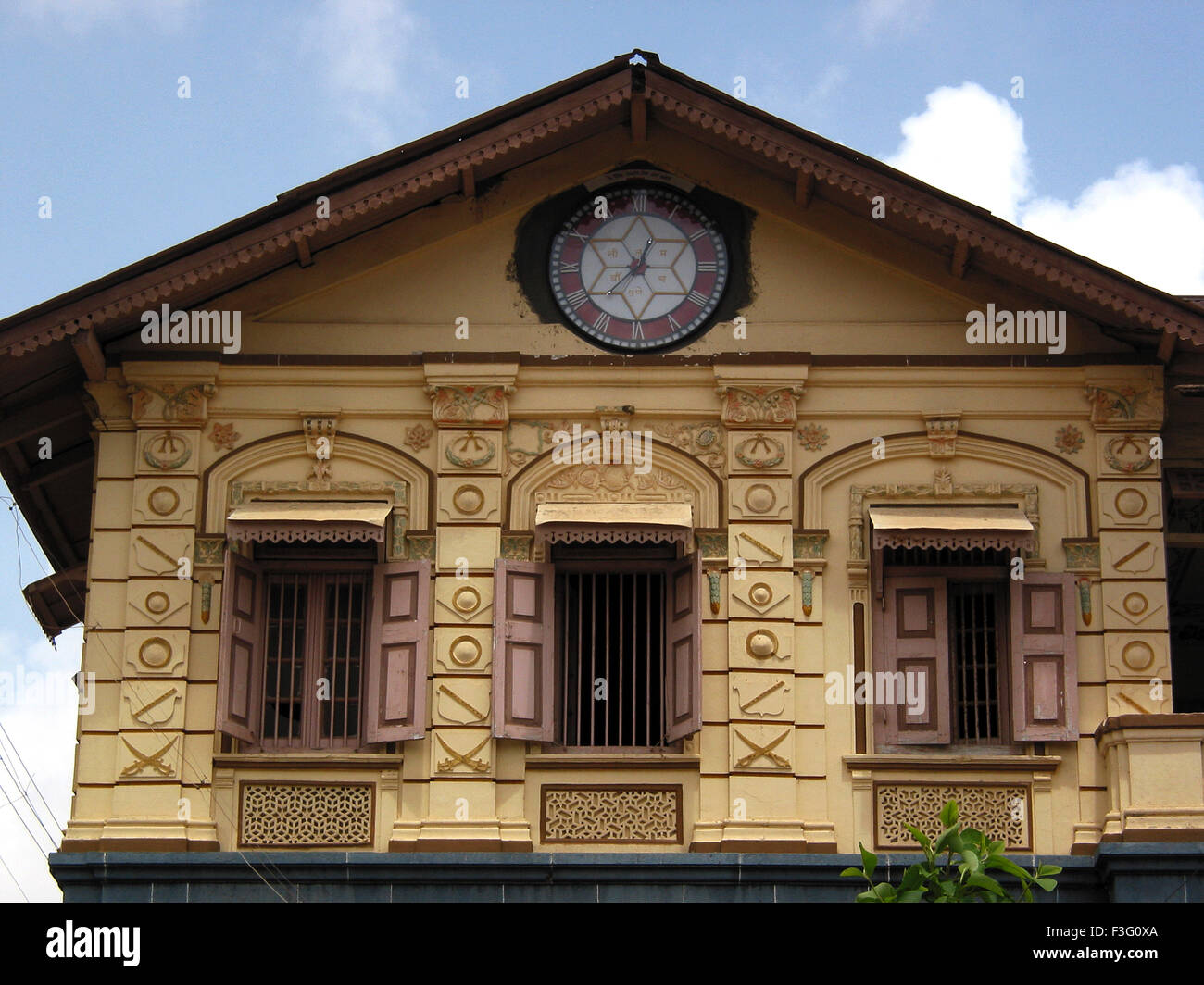 Old building ; Trimbak ; Nashik ; Maharashtra ; India Stock Photo - Alamy