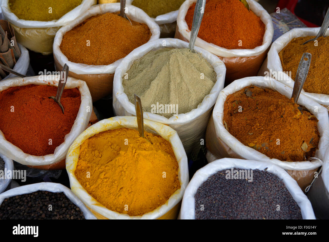 Spices ; Mapusa Market ; Goa ; India Stock Photo - Alamy