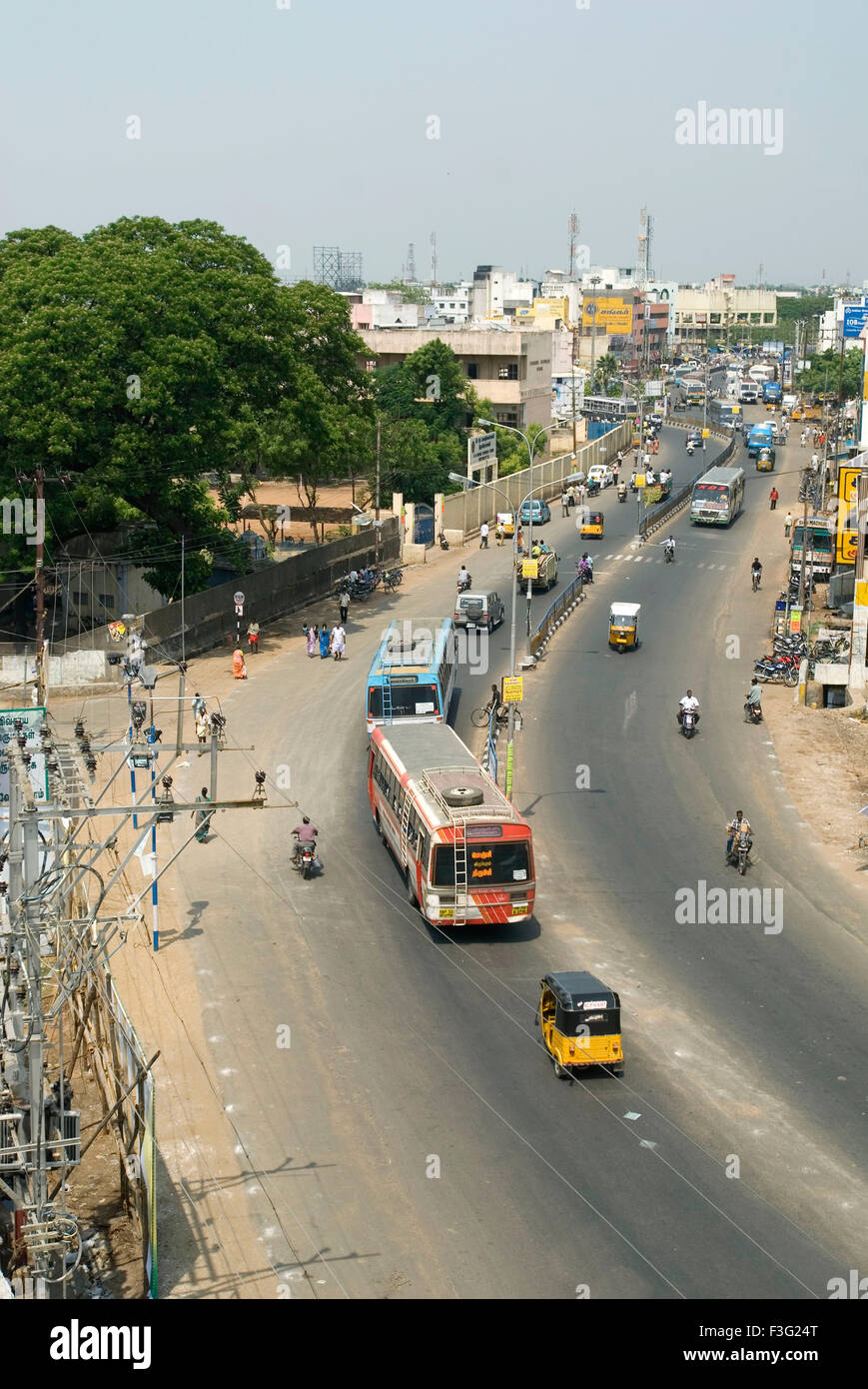 Roads ; Tiruchirappalli ; Tamil Nadu ; India Stock Photo - Alamy