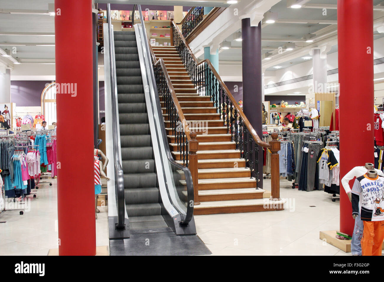 Interior of Westside showroom ; Fort ; Bombay Mumbai ; Maharashtra ...