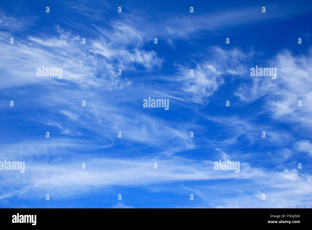 Clouds with blue sky ; Inside passage ; Alaska ; U.S.A. United States ...