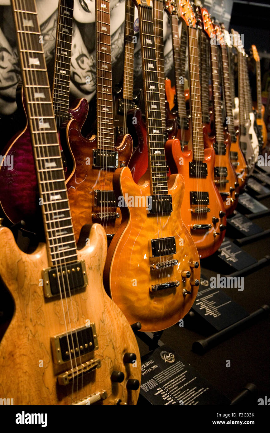 Guitar graphic music musical instrument ; Frankfurt ; Germany ; Europe ...