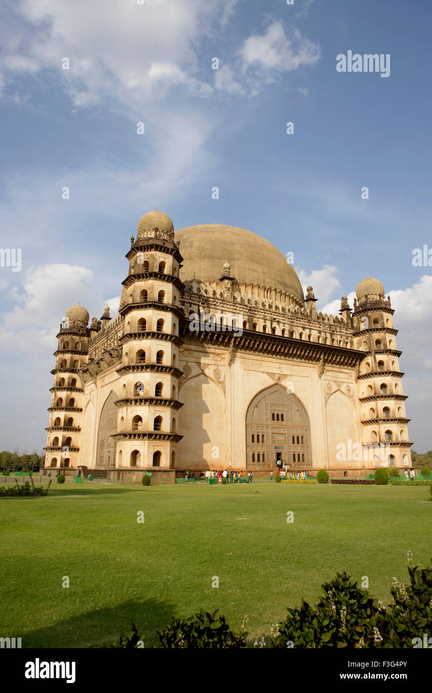 Gol Gumbaz ; built in 1659 ; Mausoleum of Muhammad Adil Shah ii 1627 57 ...
