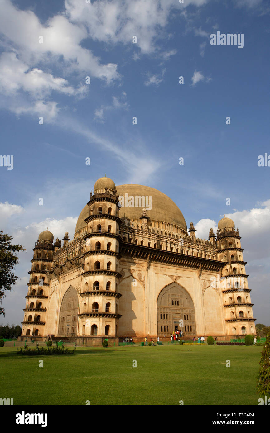 Gol Gumbaz ; built in 1659 ; Mausoleum of Muhammad Adil Shah ii 1627 57 ...