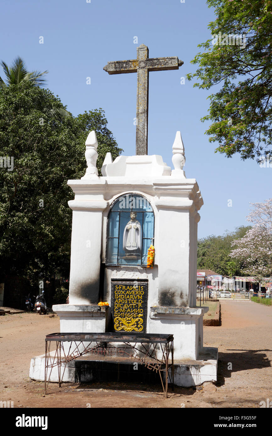 Holy Cross In Front Of Basilica Of Bom Jesus ; Church Built In 1585 A.D ...