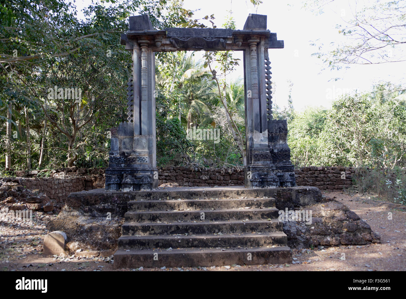 Gate Of The Palace Of Adil Shah ; UNESCO World Heritage Site ; Old Goa ...