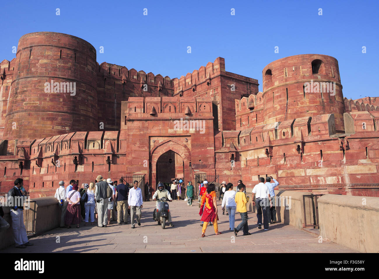 Agra fort red fort hi-res stock photography and images - Alamy