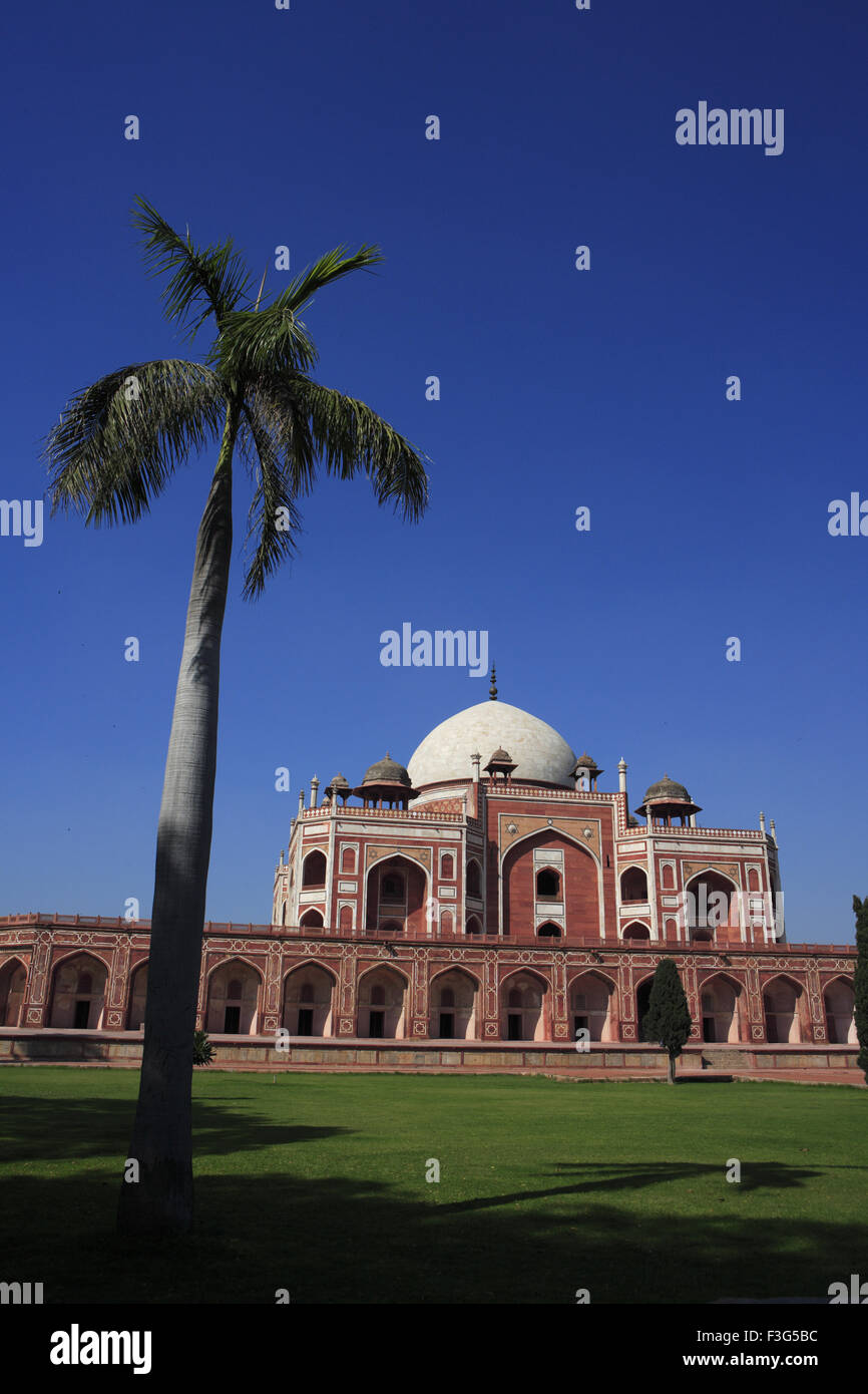 Humayuns tomb 1570 red sandstone white marble first garden subcontinent ...