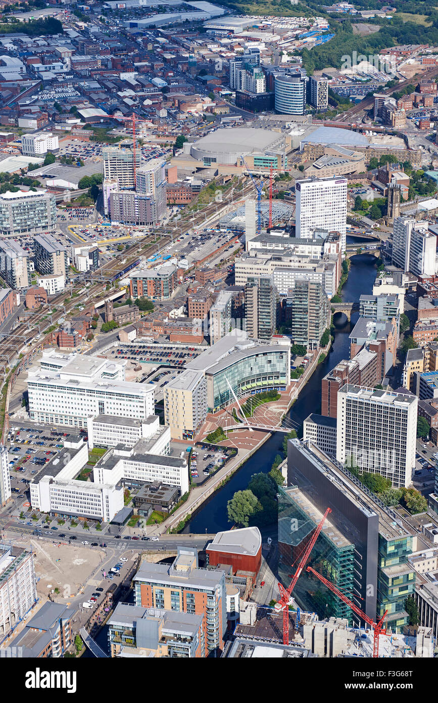 Aerial view bristol city centre hi-res stock photography and images - Alamy