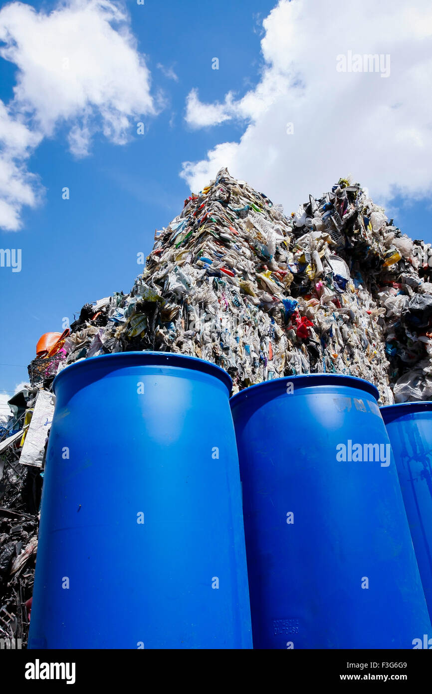 Pile of waste for recycling or safe disposal, Great for recycle and ...