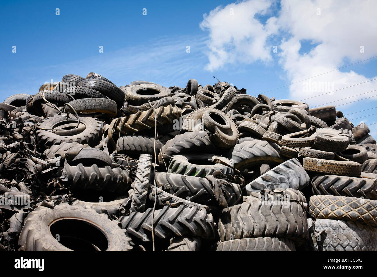 Pile of waste for recycling or safe disposal, Great for recycle and ...