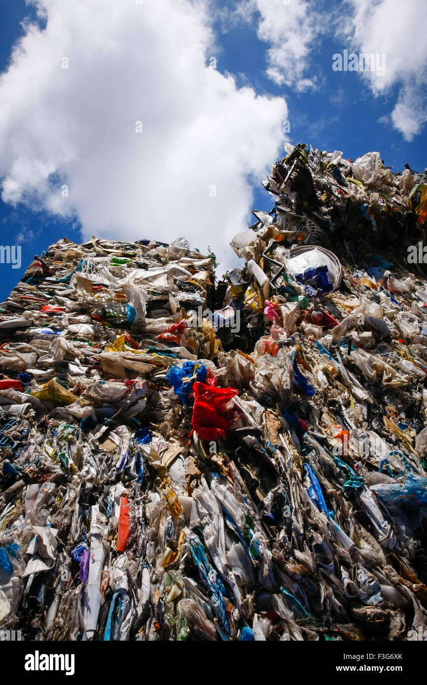Pile of waste for recycling or safe disposal, Great for recycle and ...