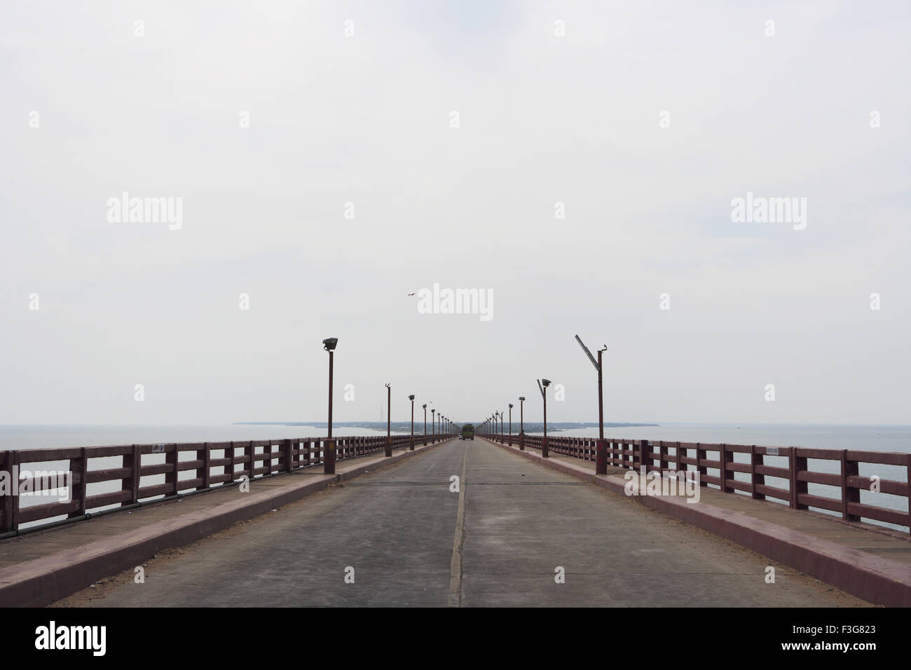 Indira Gandhi bridge ; Annai Indira Gandhi Road Bridge ; Rameswaram ...
