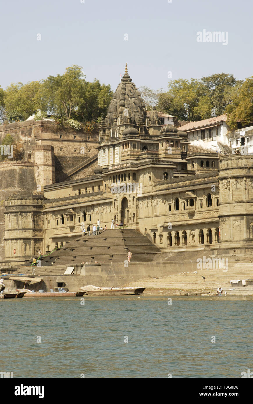 Ahilya fort maheshwar india hi-res stock photography and images - Alamy