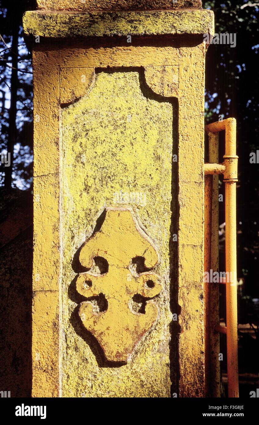 Gate pillar design ; Matheran ; Maharashtra ; Fine Art Photography ...