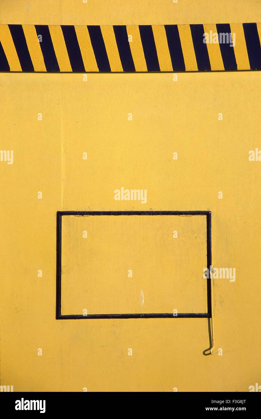 closed window of traffic police cabin ; Fine Art Photography ; Nariman ...