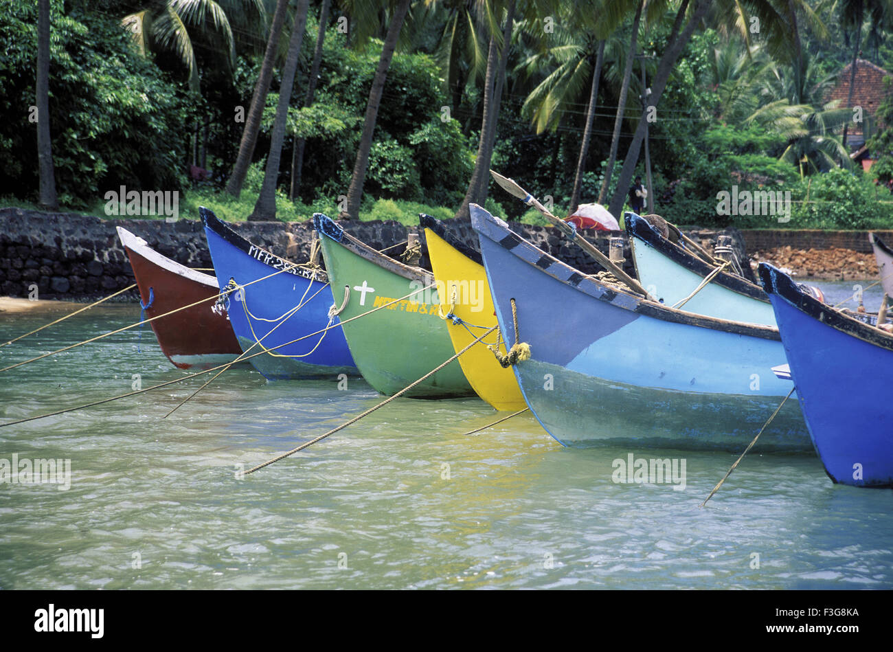 Boats ; Fine Art Photography ; Baga Beach ; Goa ; India ; Asia Stock ...