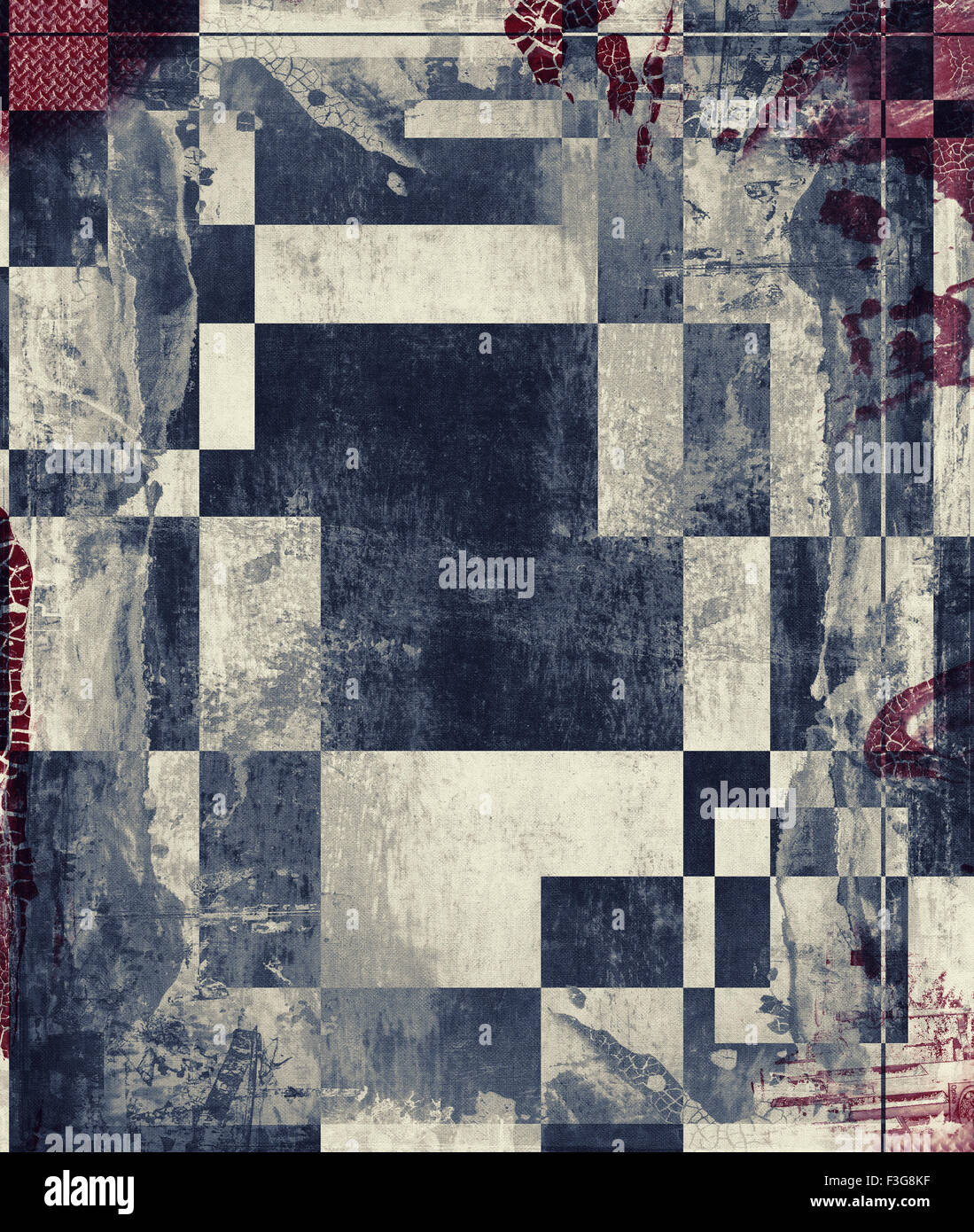 Grunge abstract textured collage Stock Photo - Alamy