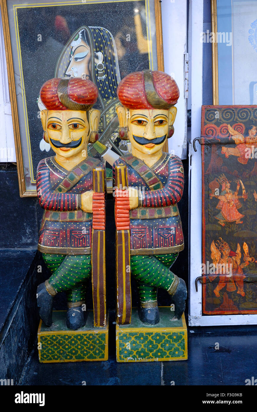 Dwarpal Statues ; dvarapala ; door guard ; gate guardians ; India ...