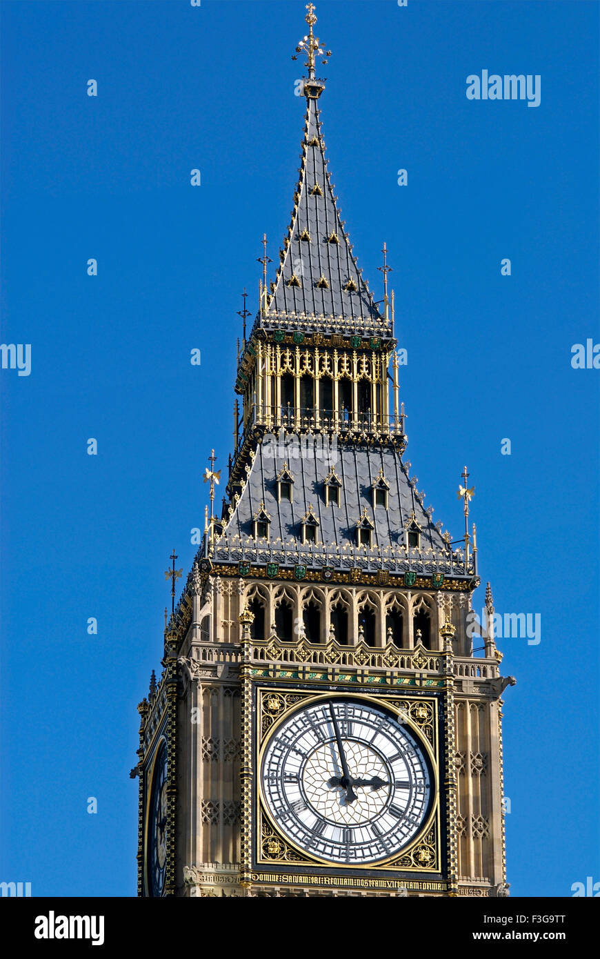 Big Ben ; Great Bell ; clock tower ; London ; England ; United Kingdom ...