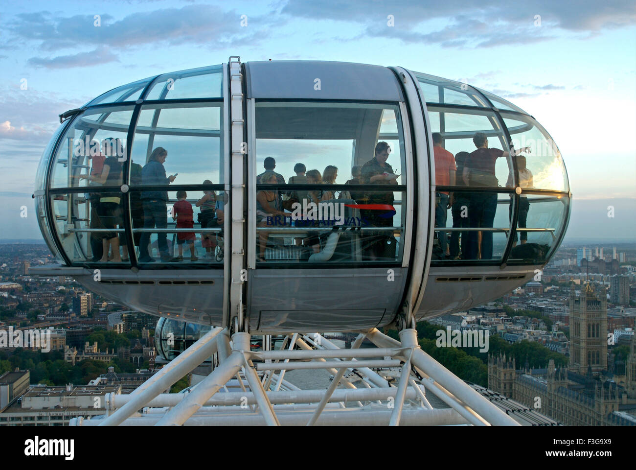 London Eye, Millennium Wheel, cantilevered observation wheel, River ...