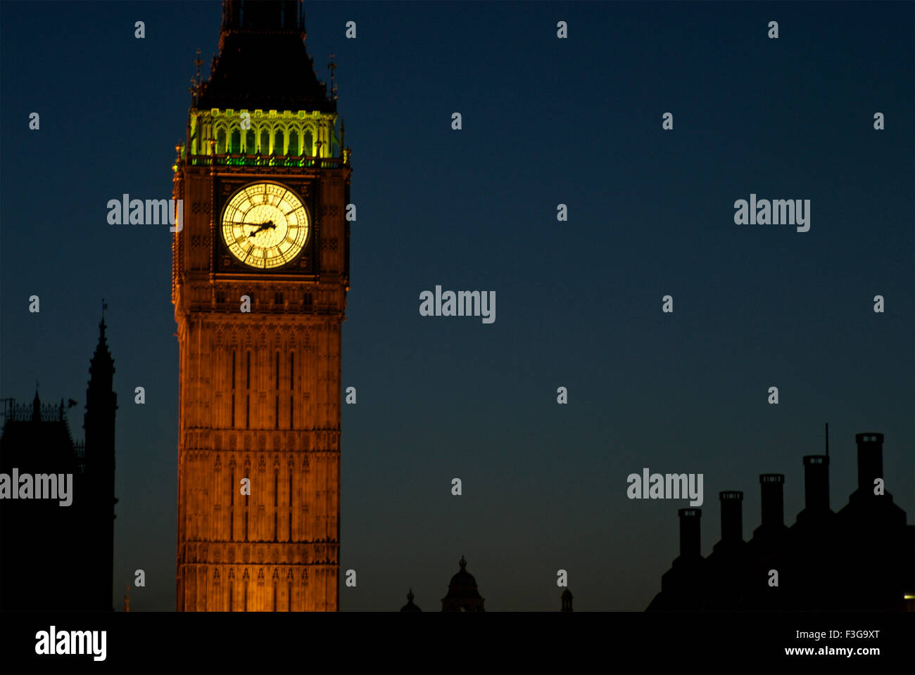 Big Ben ; Great Bell ; clock tower ; London ; England ; United Kingdom ...