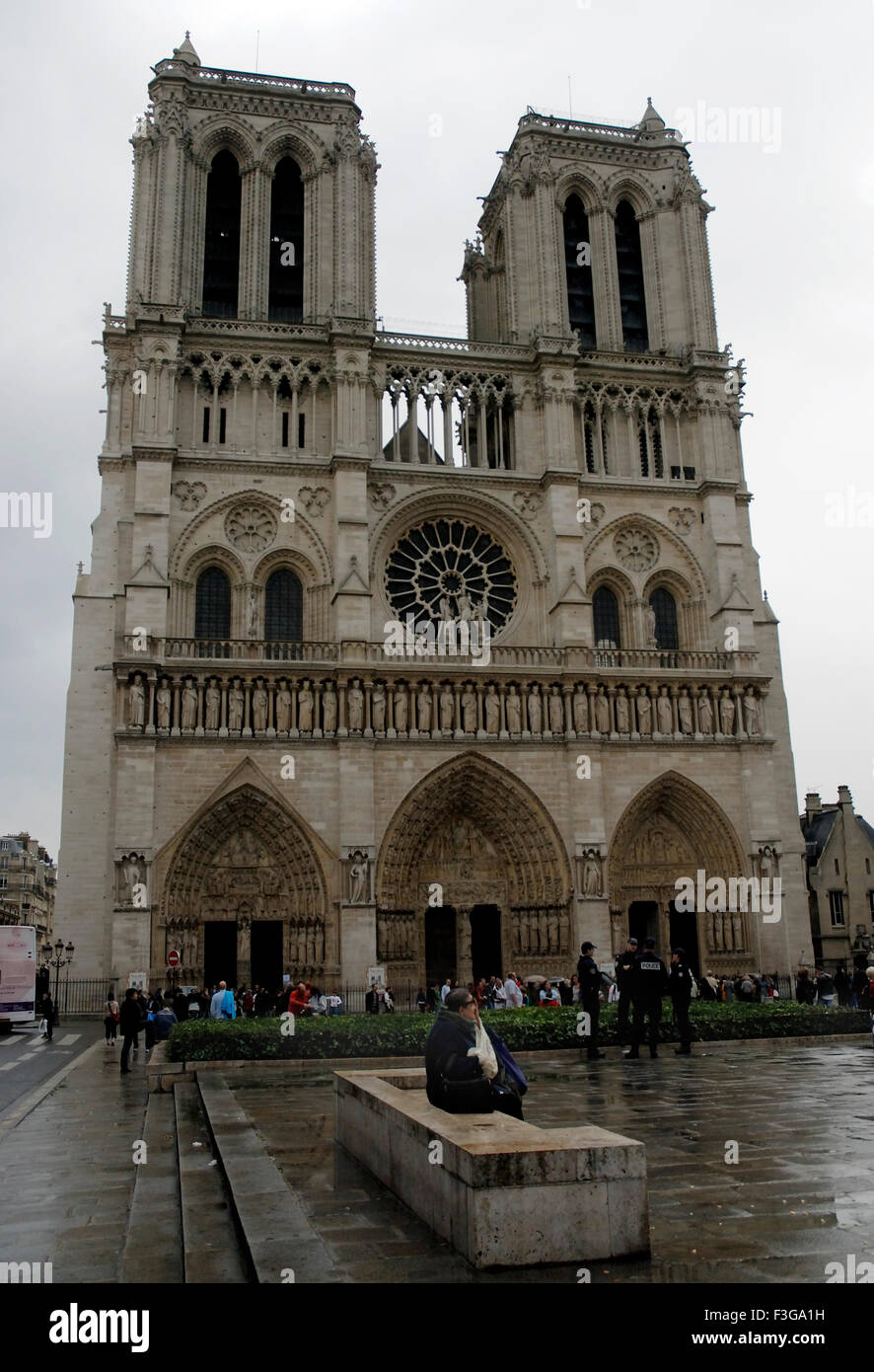 Notre Dame ; Our Lady of Paris ; Catholic cathedral ; Cathedrale Notre ...
