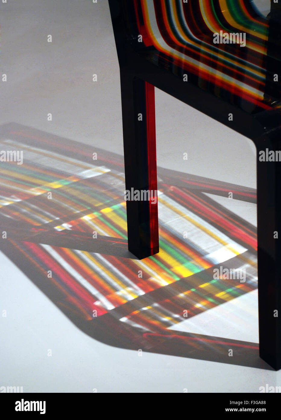 NY MOMA 77(Rainbow chair) ; New York ; U.S.A. United States of America ...