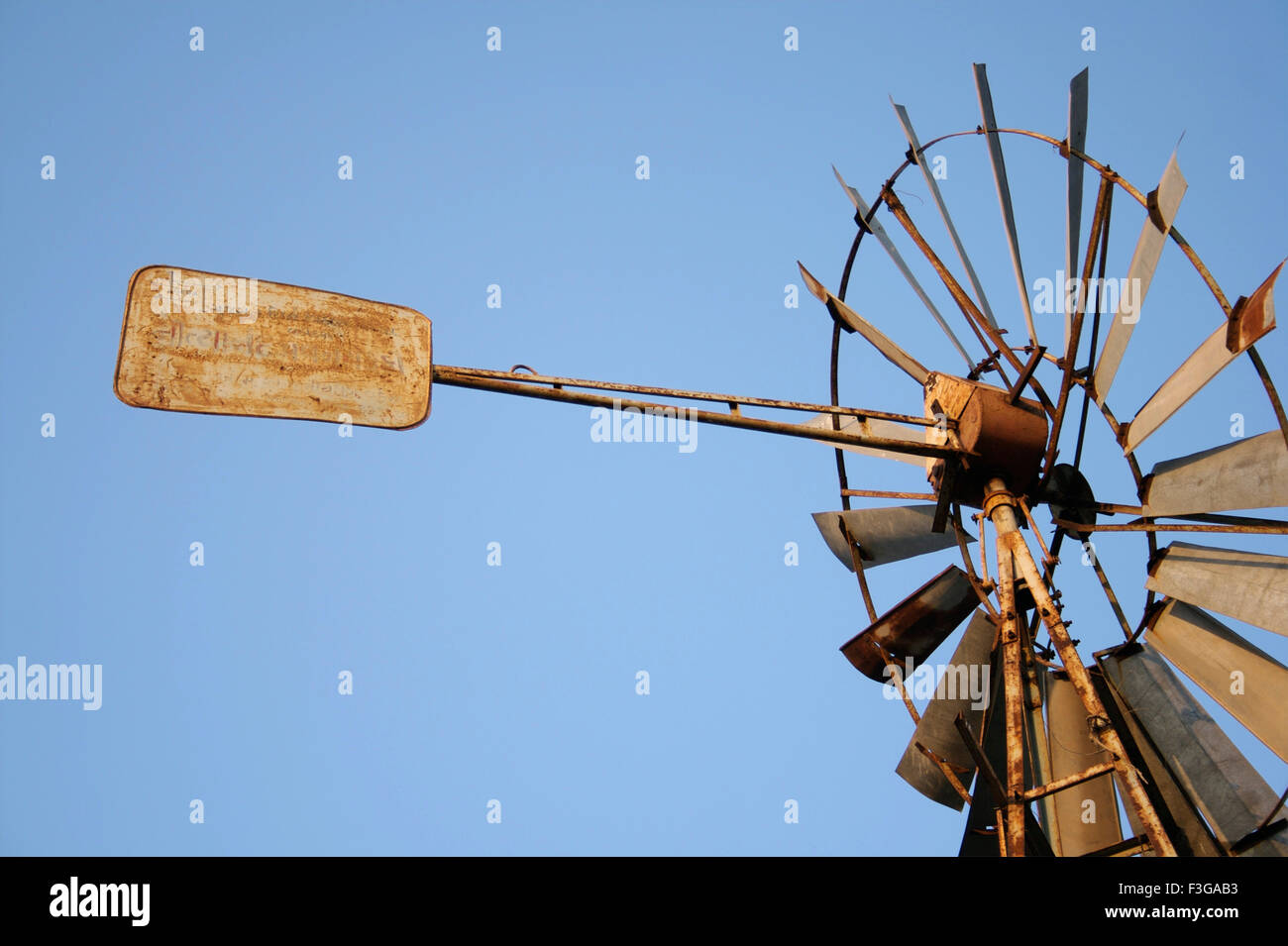 Blue windmill blades hi-res stock photography and images - Alamy