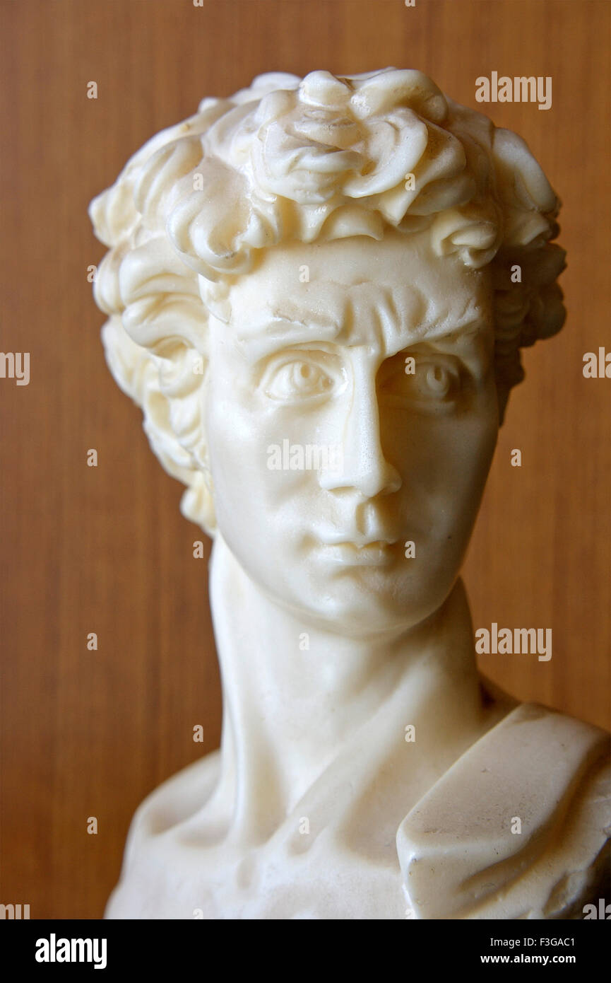 David replica of the statue by Michelangelo Stock Photo - Alamy