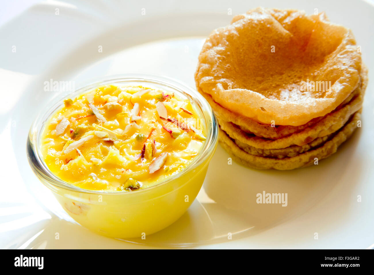 Shrikhand puri hi-res stock photography and images - Alamy