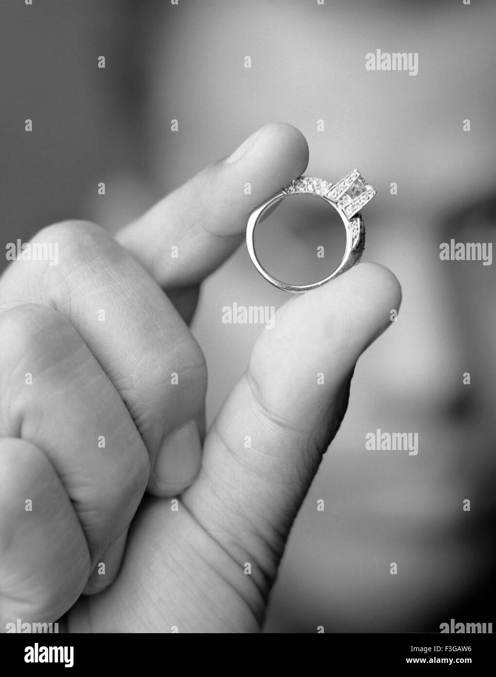 Jewellery Finger Ring High Resolution Stock Photography and Images - Alamy