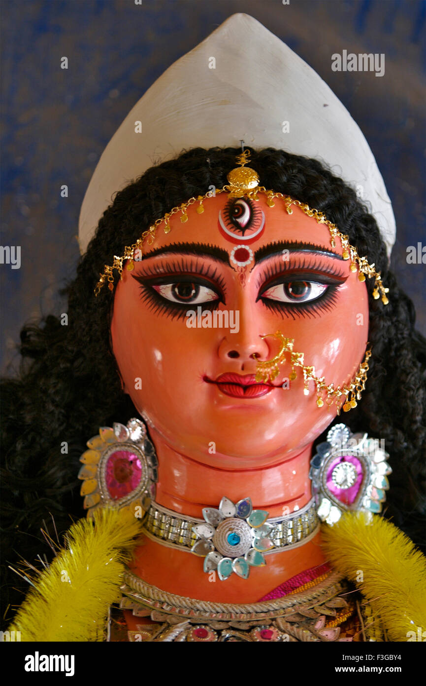 Devi durga face hi-res stock photography and images - Alamy