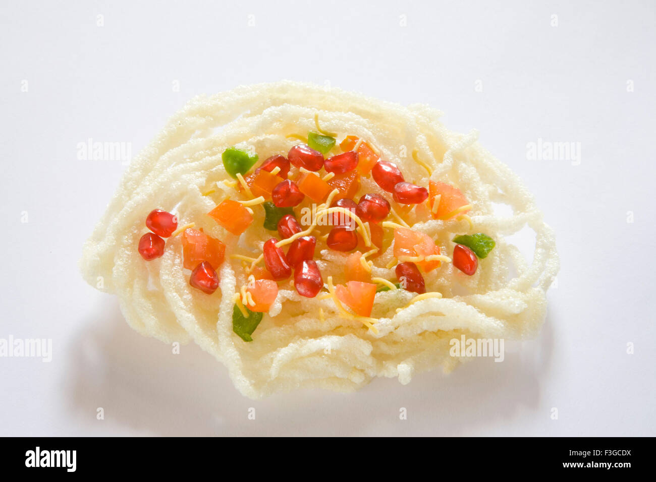 Indian Food Papad ; Poppadoms are Round Wafer thin Discs made of ...