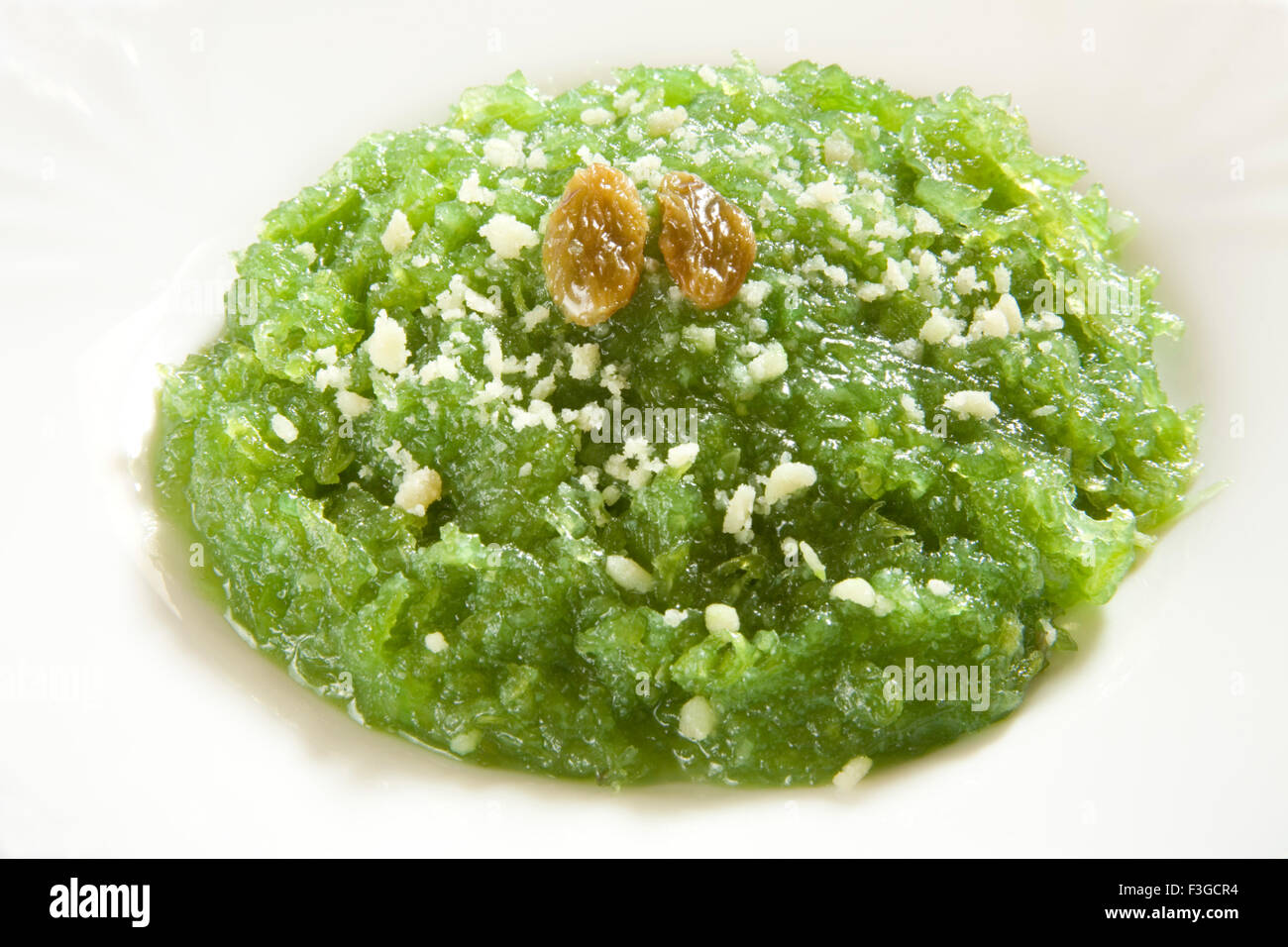 Indian food ; sweet dessert doodhi lauki ka halwa bottle gourd fudge ...