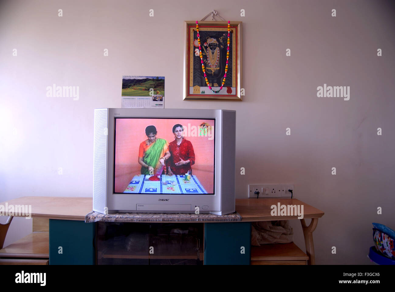 home television ; India ; Asia Stock Photo - Alamy