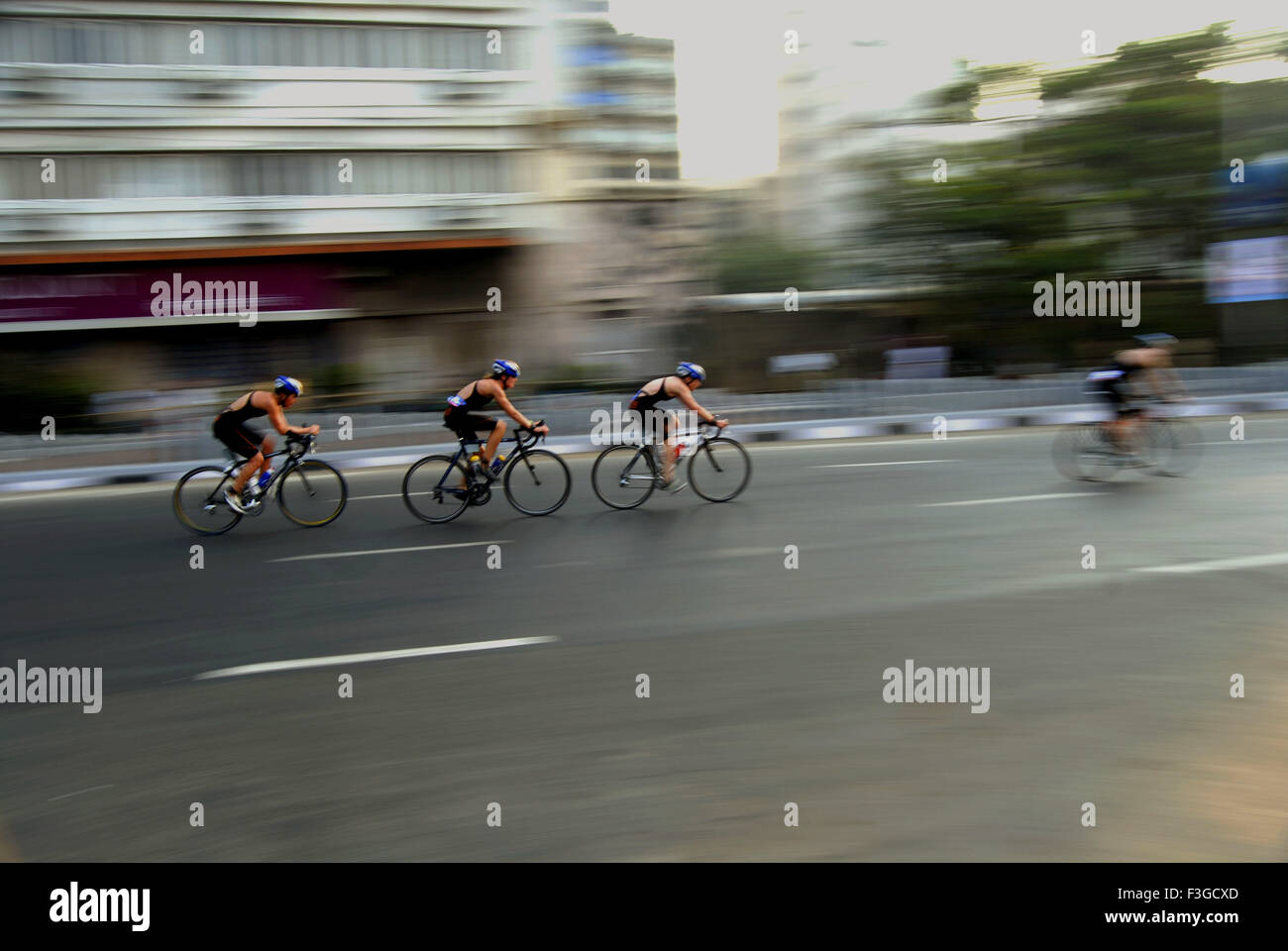 Cycle race, Bombay, Mumbai, Maharashtra, India, Asia Stock Photo - Alamy