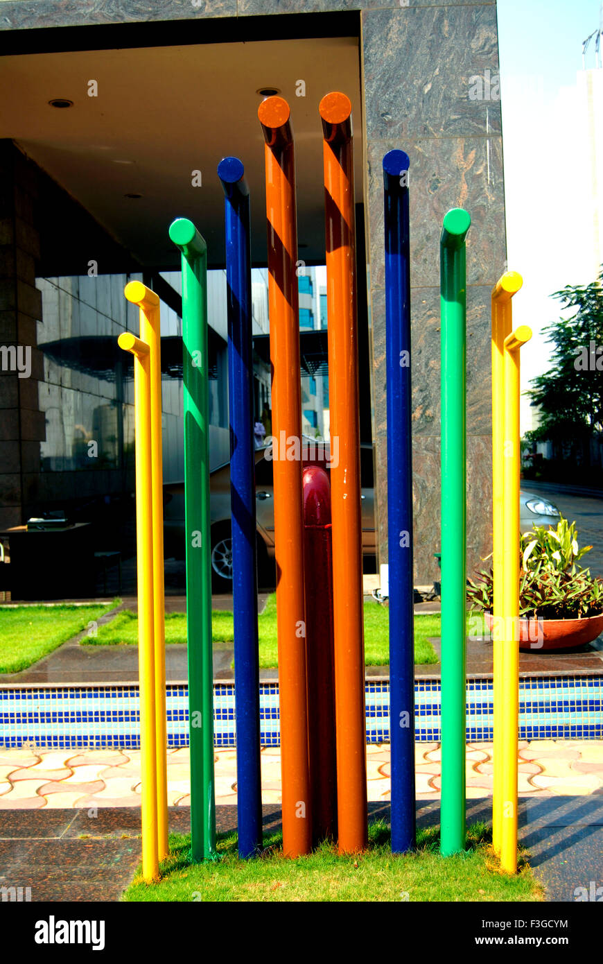 Modern architect building at Bandra Kurla complex ; Bombay now Mumbai ...