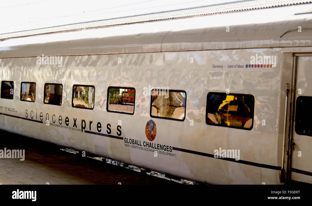 Science train also called science express stationed at the VT station ...