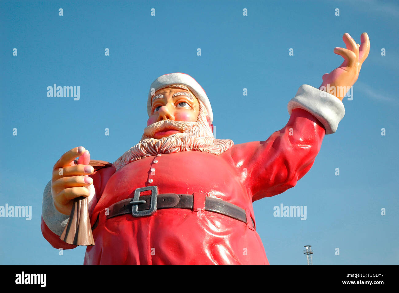 Statue of Santa clause Stock Photo - Alamy