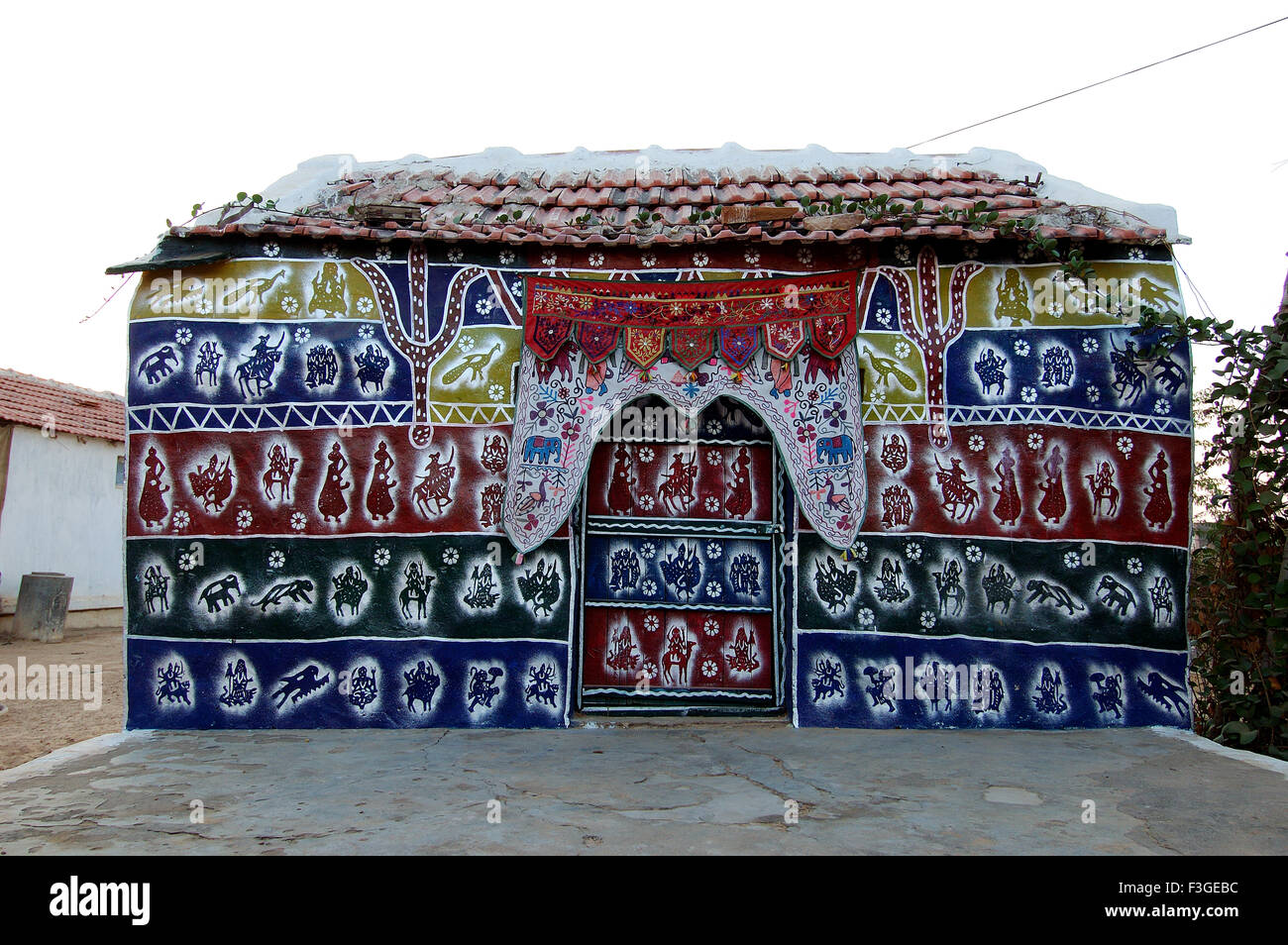Village temple ; Gujarat ; India ; Asia Stock Photo - Alamy