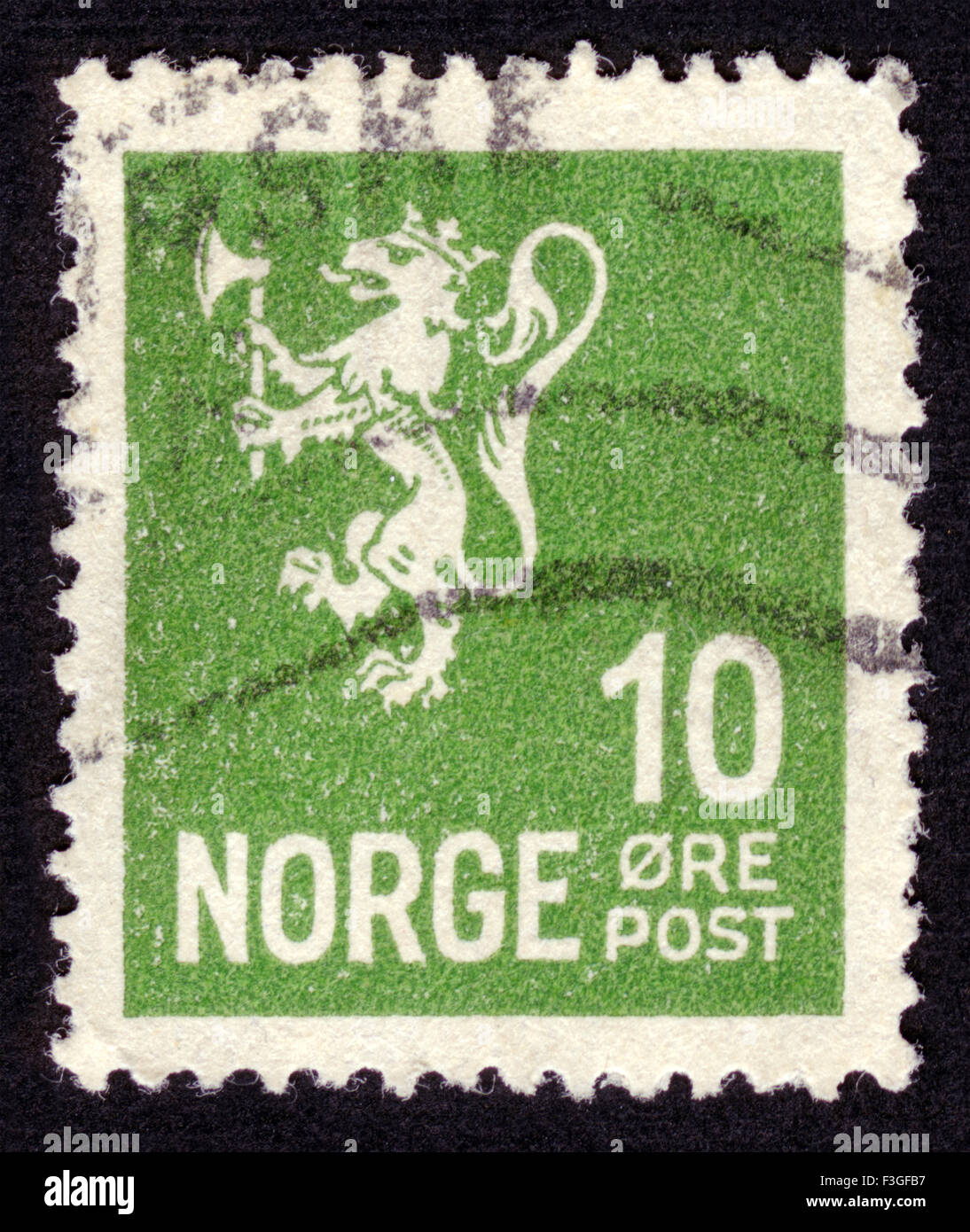 Norway stamp post mark hi-res stock photography and images - Alamy