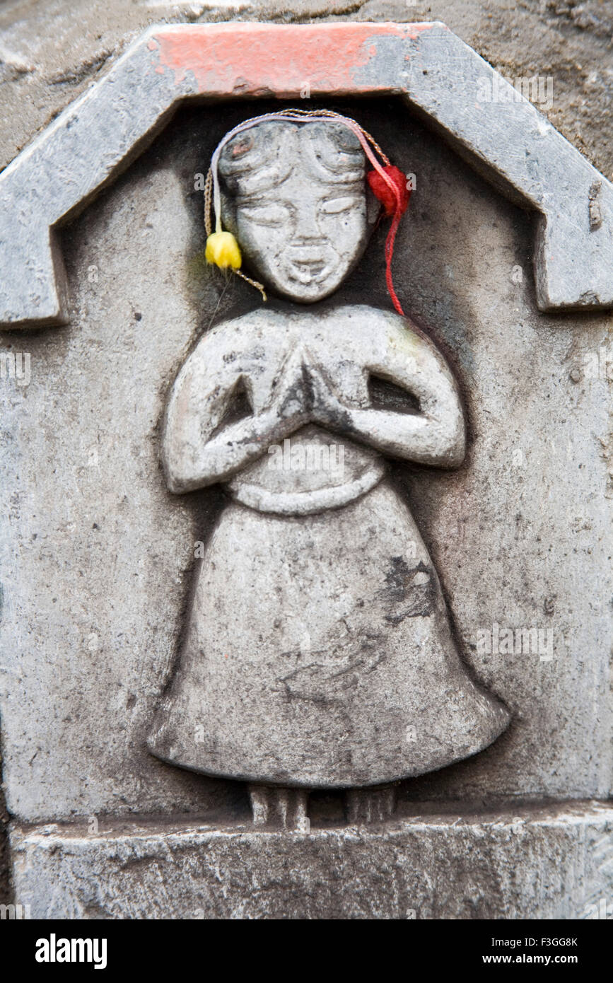 Gods bheel tribe bheel basti village delwara hi-res stock photography ...